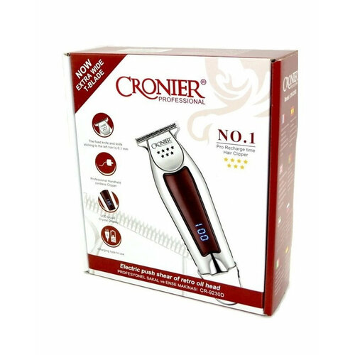 Триммер для стрижки бороды Cronier CR 9230