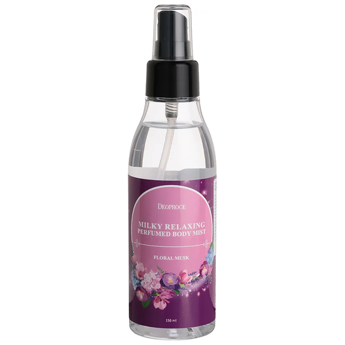 Спрей для тела Deoproce Milky Relaxing Perfumed Body Mist (Floral Musk), 150 мл