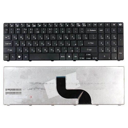 Клавиатура для ноутбука Packard Bell EasyNote TE11 черная