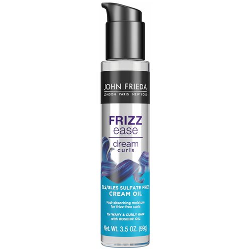 Крем-масло для ухода за вьющимися волосами John Frieda Frizz Ease Dream Curls Cream Oil