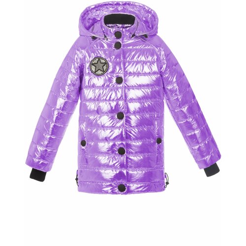 Джинсовая куртка Polus-club, размер 98, фиолетовый