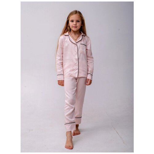 Пижама  Малиновые сны, размер 146, розовый