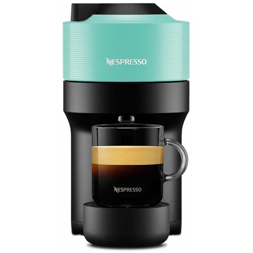 Кофемашина капсульная Nespresso Vertuo Pop Krups, зеленый