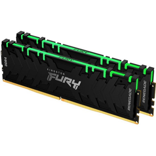 Kingston Модуль памяти Kingston KF432C16RB1AK2/32 FURY Renegade RGB 32GB Kit (2x16GB), DDR4-3200, CL16 DIMM, 1Gx8