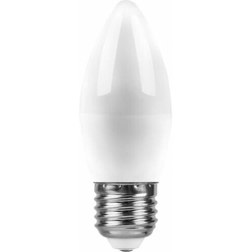 Лампа светодиодная LED 13вт Е27 белый матовая свеча (SBC3713) | код 55167 | SAFFIT (4шт. в упак.)