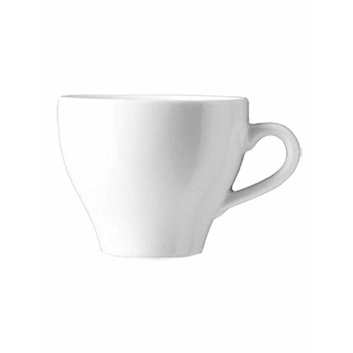 Чашка кофейная "Vesuvio" 6,1х6,4х8,6 см, 85 мл, белый, фарфор, Tognana, VS015100000