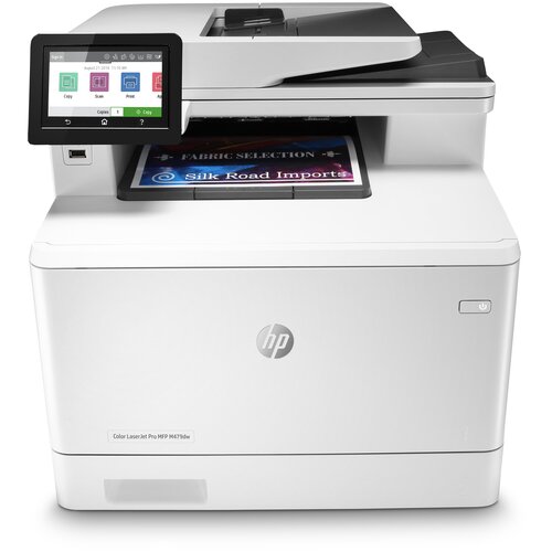 МФУ лазерное HP Color LaserJet Pro MFP M479dw, цветн., A4, белый