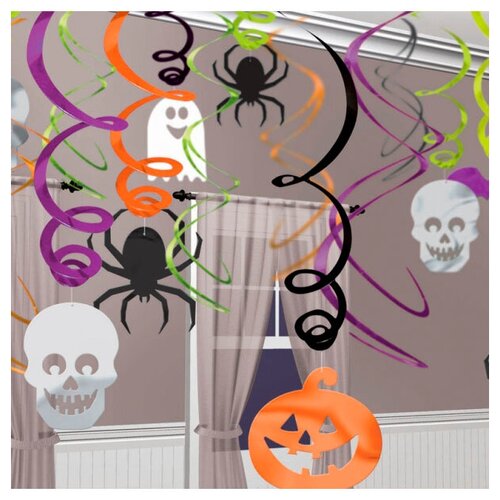Набор подвесных декораций, детский Хэллоуин (Цв: Разноцветный )