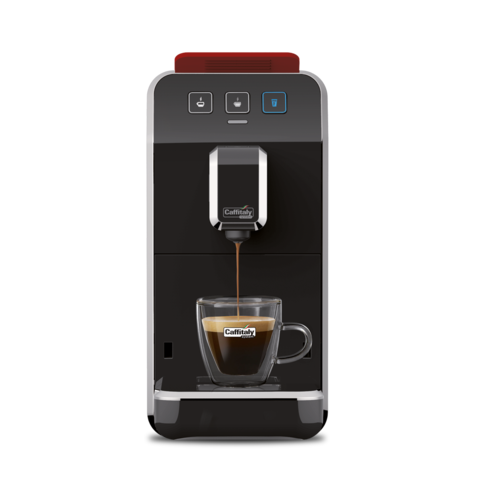 Капсульная кофемашина Luna S32R EVO Caffitaly System черно-красная