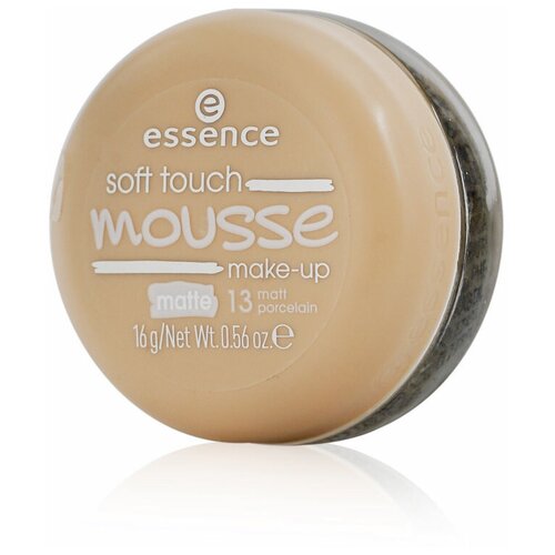 Essence Тональный мусс Soft touch mousse make-up, 16 г, оттенок: 13 matt porcelain