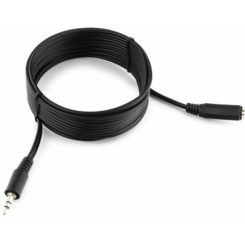 Удлинитель Cablexpert mini Jack 3.5 mm - mini Jack 3.5 mm (CCA-423), 1.5 м, черный