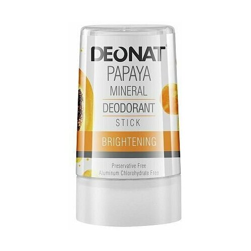 Дезодорант-Кристалл "ДеоНат" с экстрактом папайи стик, 40 г