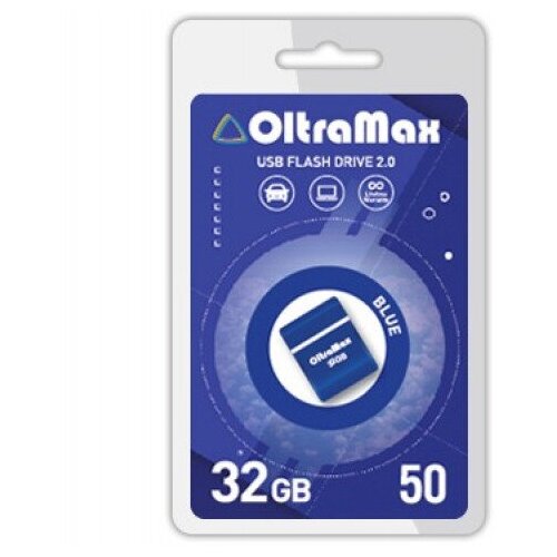USB Flash Drive 32Gb - OltraMax 50 OM-32GB-50-Dark Cyan
