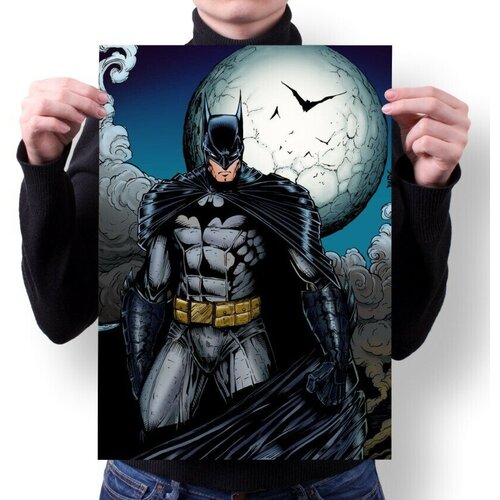 Плакат Mewni-Shop А3 Принт "Бетмен" -6