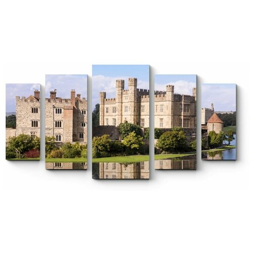 Модульная картина Лидский Замок-Крепость Англии100x55