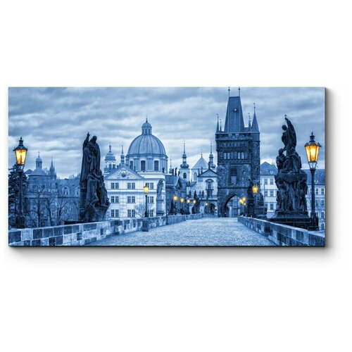 Модульная картина Карлов мост, Прага 80x40