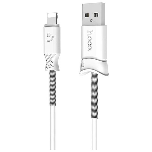 Кабель USB iPhone Lightning Hoco X24 <белый>