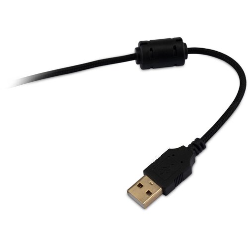 Клавиатура Оклик 715G черный USB Multimedia for gamer LED