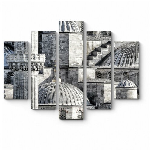 Модульная картина Голубая Мечеть, Стамбул 125x100