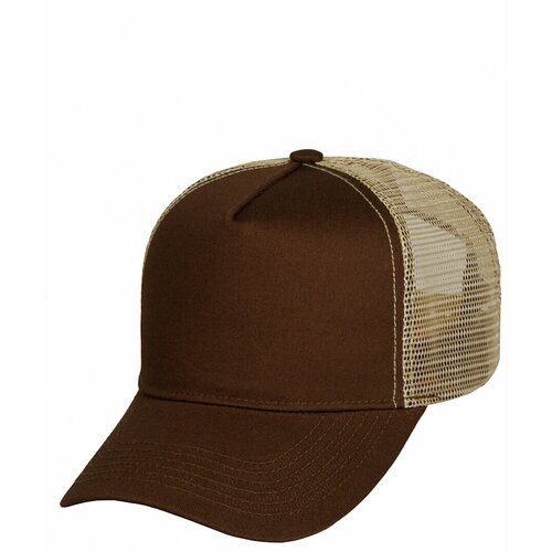 Бейсболка Street caps, размер 56/60, коричневый