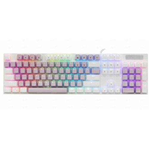 Клавиатура для компьютера, клавиатура игровая, клавиатура с подсветкой, DEXP Widow, фиолетовая