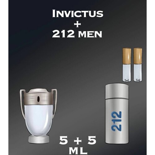 Туалетная вода crazyDanKos мужская Набор Invictus + 212 Men (Спрей 5+5 мл)