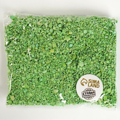 Страна Карнавалия Наполнитель для шара "Мелкое конфетти, бумажное", зеленый, 50 гр.