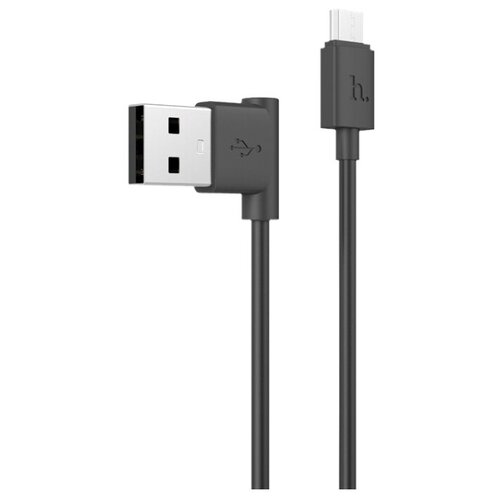 Кабель Hoco USB - MicroUSB (UPM10), 1.2 м, 1 шт., черный