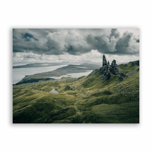 Постер, плакат на бумаге / Природа Великобритании - Пейзаж / Размер 40 x 53 см