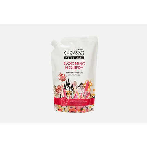 Шампунь для волос, сменный блок Perfume Blooming & Flowery Shampoo Kerasys 500 мл.