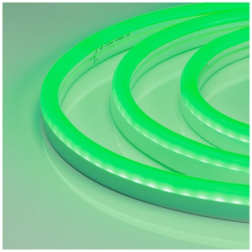 Гибкий неон ARL-Neon-2615GH-Side 24V Green (зеленый), 50м
