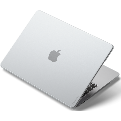 Чехол для ноутбука/чехол накладка Satechi Eco-Hardshell Case для Macbook Air M2 13.6 (прозрачный)