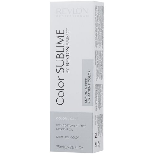 Revlon Professional Revlonissimo Color Sublime стойкая краска для волос, 6.41 темный блонд медно-пепельный, 75 мл
