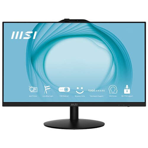 Моноблок AIO MSI PRO AP272 12M-208RU 9S6-AF8311-208 (27", Core i5 12400, 16 ГБ/ SSD 512 ГБ, UHD Graphics 730) Черный