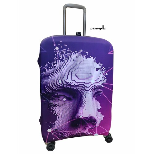 Чехол для чемодана Vip collection 2337_L, размер L, фиолетовый