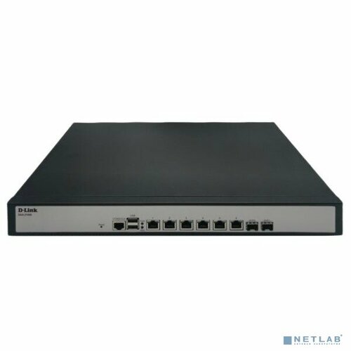 D-Link SMB Сетевое оборудование D-Link DSA-2108S/A1A Сервисный маршрутизатор с 6 настраиваемыми портами 10/100/1000Base-T и 2 портами 1000Base-X SFP
