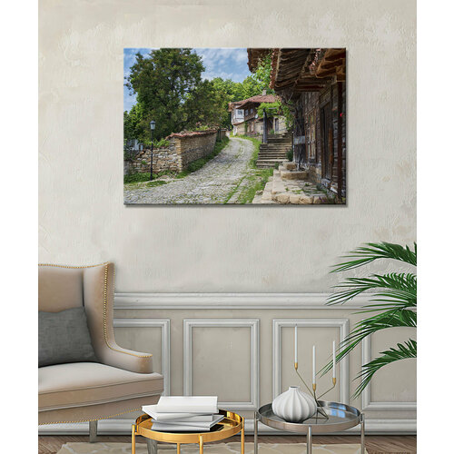 Картина/Картина на холсте для интерьера/Картина на стену/Картина для кухни/ - Болгария (26) 60х80