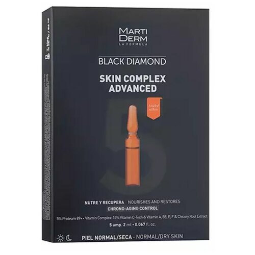 Martiderm Black Diamond Ампулы SKIN COMPLEX ADVANCED Мартидерм, 5x2 мл