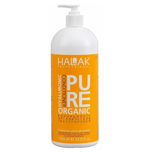 HALAK Professional Pure Organic Hyaluronic Conditioner, 1000 мл