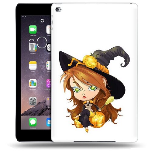 Чехол задняя-панель-накладка-бампер MyPads Ведьмочка для Apple iPad Air 2 (A1566/A1567) противоударный