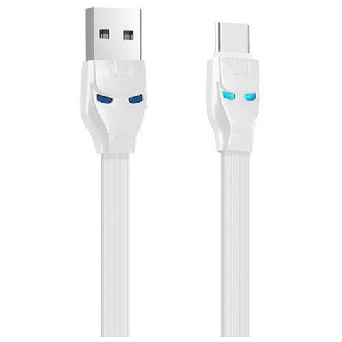 Дата-кабель Hoco U14 USB-Type-C, 1.2 м, белый