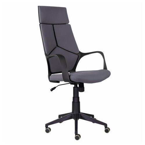 Компьютерное кресло Brabix Prime EX-515 для руководителя, обивка: текстиль, цвет: серый