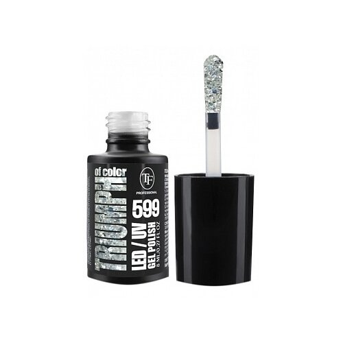 TF Cosmetics гель-лак для ногтей Triumph Of Color LED/UV, 8 мл, 35 г, 599