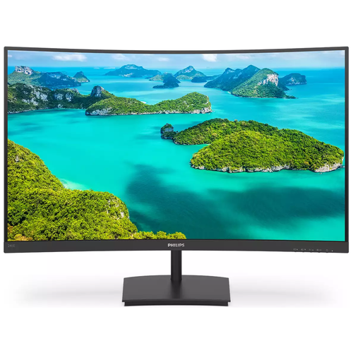 23.6" Монитор Philips 241E1SC, 1920x1080, 76 Гц, *VA, черный