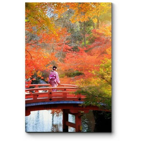 Модульная картина Сны о Японии, Киото 60x90