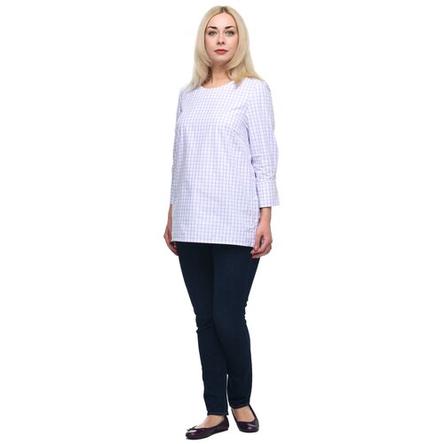 Блуза  Olsi, размер 50, фиолетовый