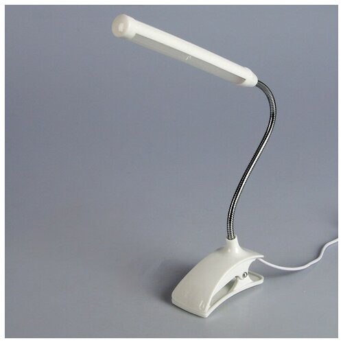 Лампа на прищепке "Стиль" микс 13LED 1,5W провод USB 4x9x31,5 см./В упаковке шт: 1