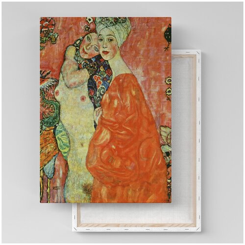 Картина на холсте с подрамником / Gustav Klimt - The Women Friends, 1916-17 / Густав Климт