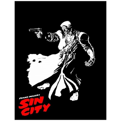 Плакат, постер на бумаге Sin City/Город Грехов. Размер 60 х 84 см
