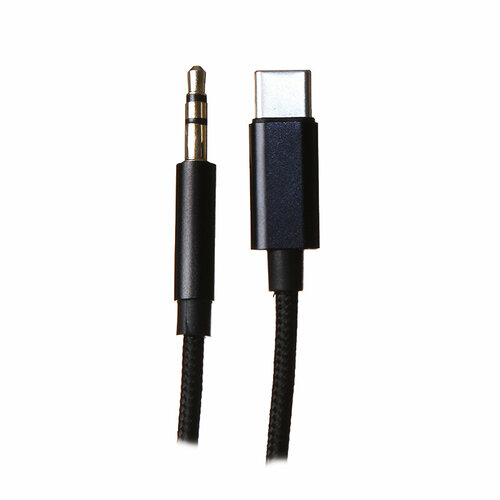 Аксессуар Gembird Cablexpert Lightning - Jack 3.5mm 1m Black CCAB-AP35M-1M-B